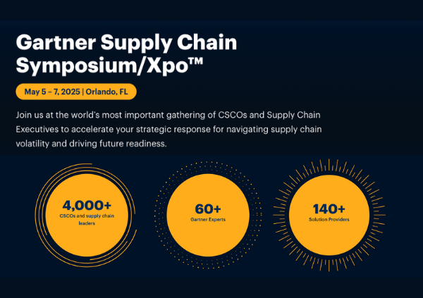 Why you should attend the Gartner Supply Chain Symposium/Xpo